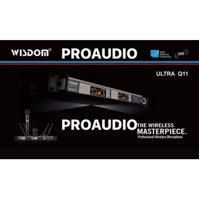 Jual Mic wireless Wisdom Ultra Q11 Q11 Garansi 1 Tahun Wisdom Original ...
