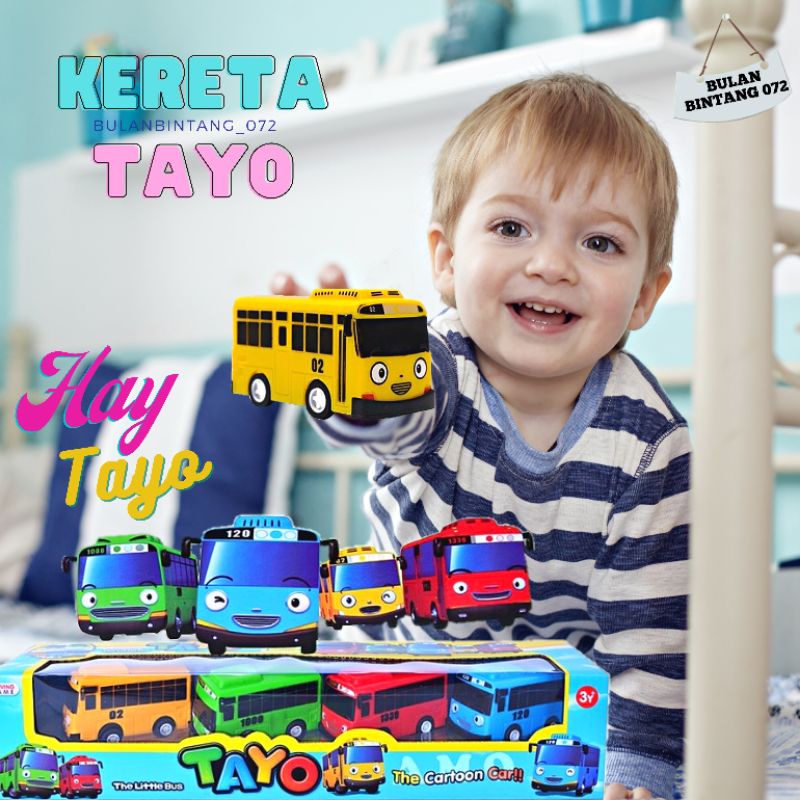 Jual MOBIL LITTLE BUS TAYO Mainan Mobil Bus Tayo Mobilan Edukasi Kado ...