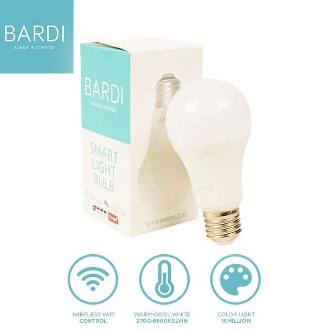 Jual Jual Bardi Smart Light Bulb Rgbww 12W Wifi Wireless Iot - Home ... Jual Jual Bardi Smart Light Bulb Rgbww 12W Wifi Wireless Iot - Home ...