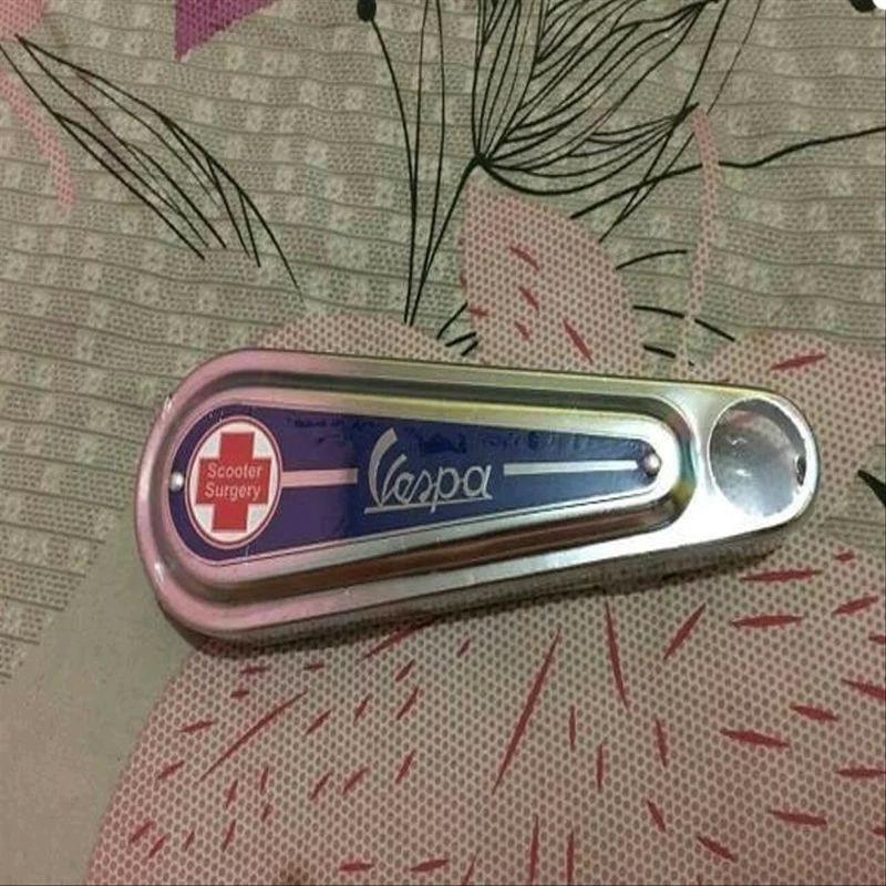 Jual Original tutup fork vespa super sprint ps strada lambang scooter ...