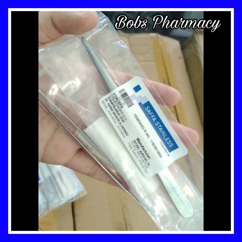 Jual Pinset Anatomis 12,5cm Stainless Steel Pinset Cirurgis Pinset ...