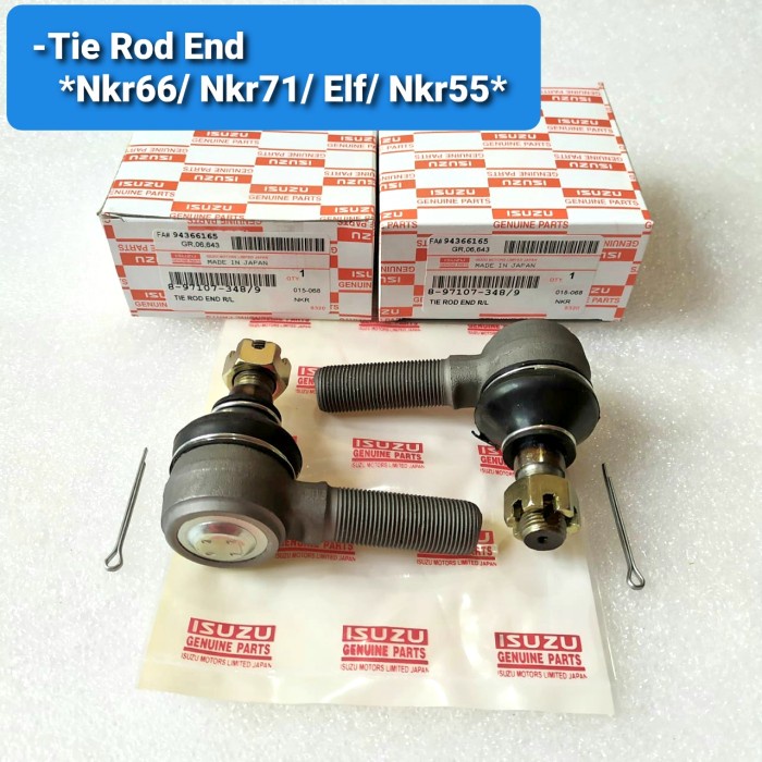 Jual Terot Tirod Tie Rod End Terod ISUZU ELF NKR71 NKR66 NKR55 1 Set LH ...