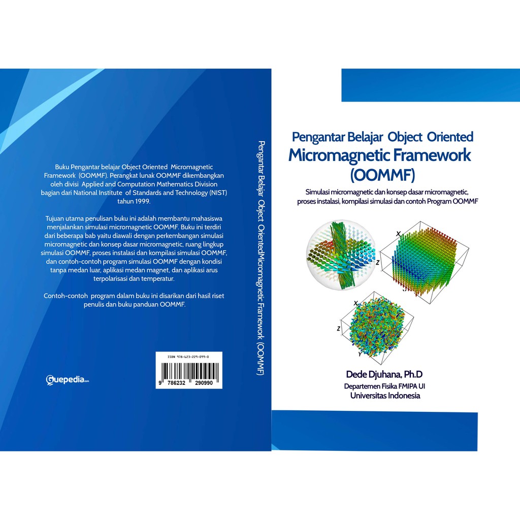 Jual Buku Pengantar Belajar Object Oriented Micromagnetic Framework (OOMMF) A5 Hitam Putih ...