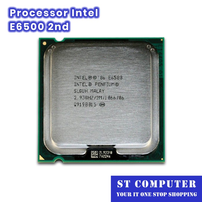 Jual Processor Intel Pentium E6500 Second Prosesor Intel Komponen PC ...
