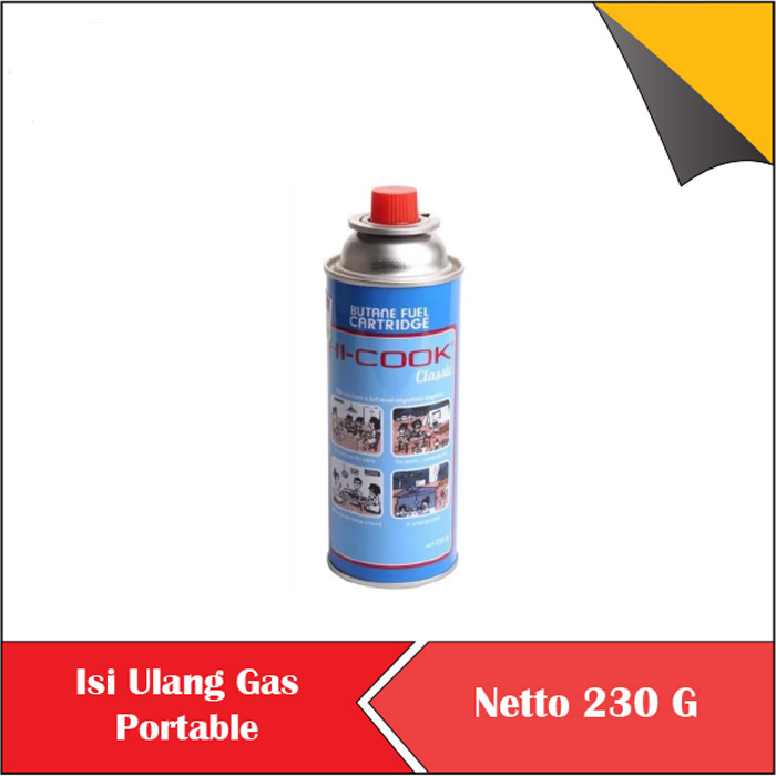 Jual Isi Ulang Gas Portable HI COOK RJ GREEN BUTANE BAIK | Shopee Indonesia