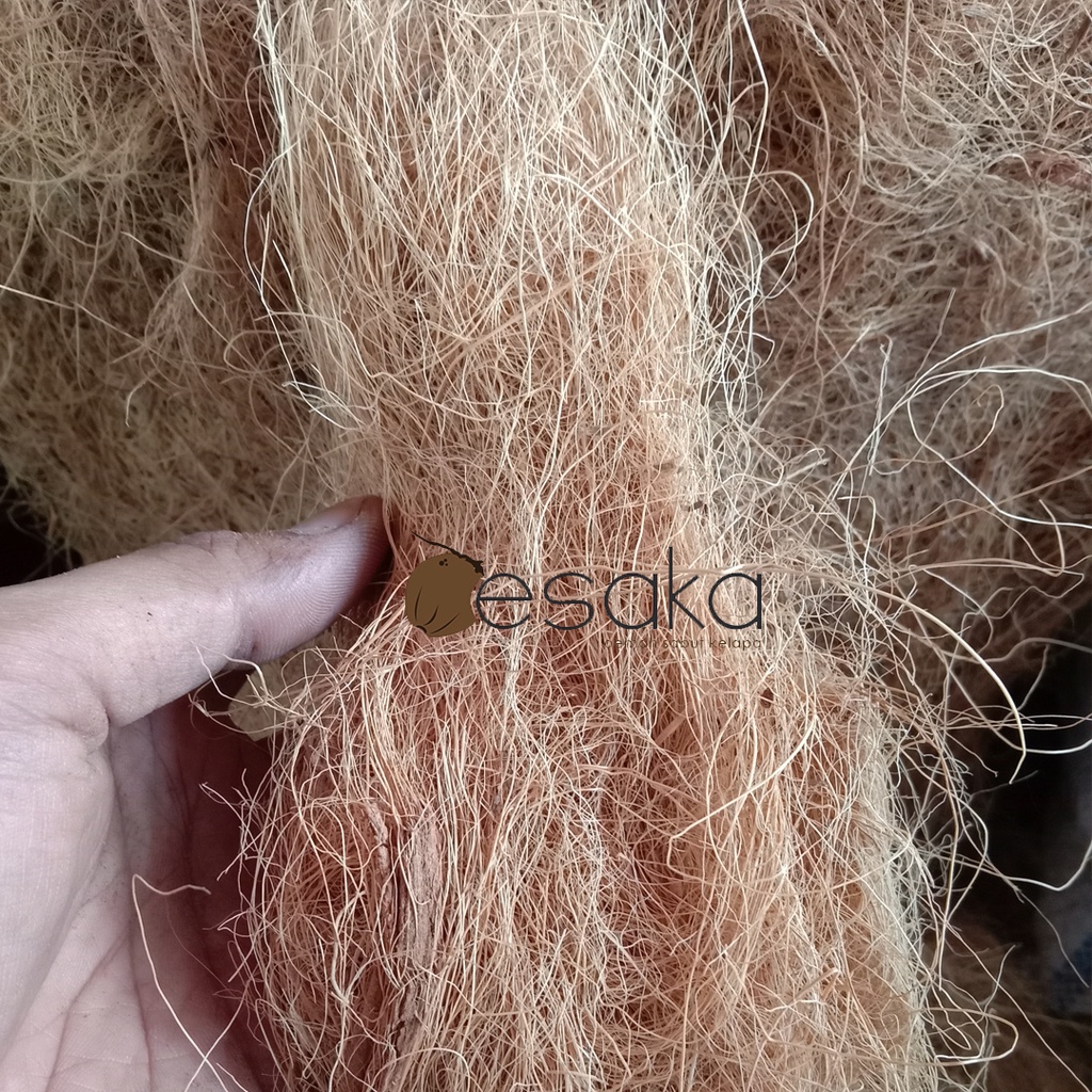 Jual Coco fiber Cocofiber media tanam sabut kelapa 500 gram atau 1/2 kg ...