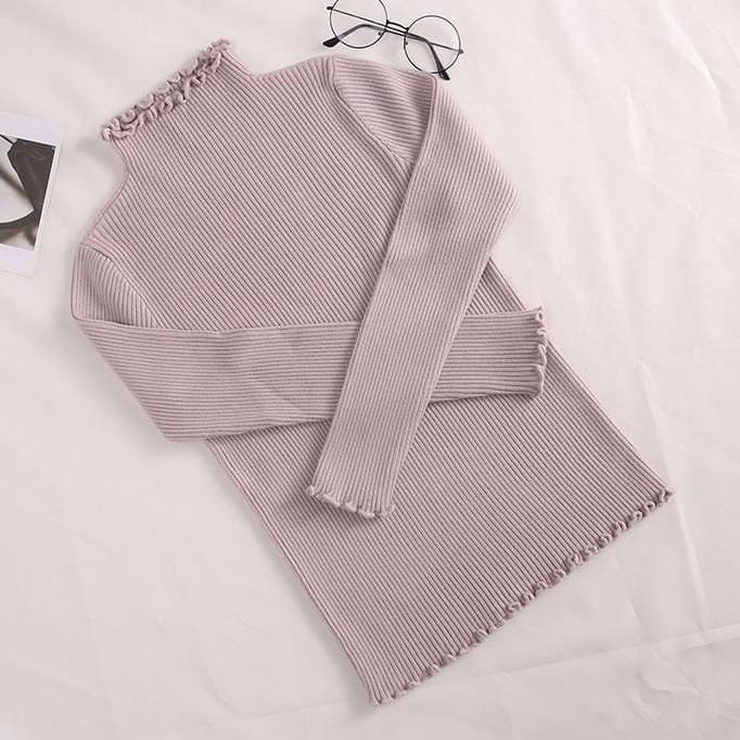 Jual DAISY CURLY INNER ATASAN RAJUT WANITA BLOUSE RAJUT DALAMAN WANITA ...