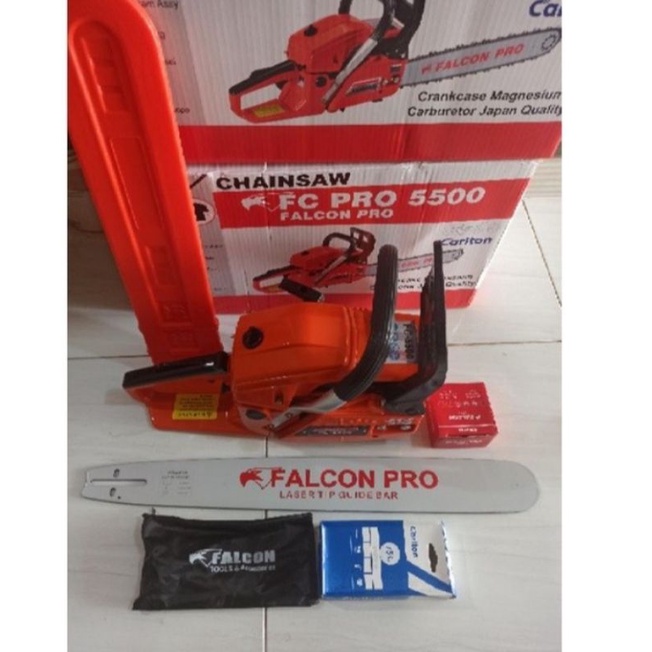 Jual MESIN CHAINSAW FALCON PRO 5500 | Shopee Indonesia
