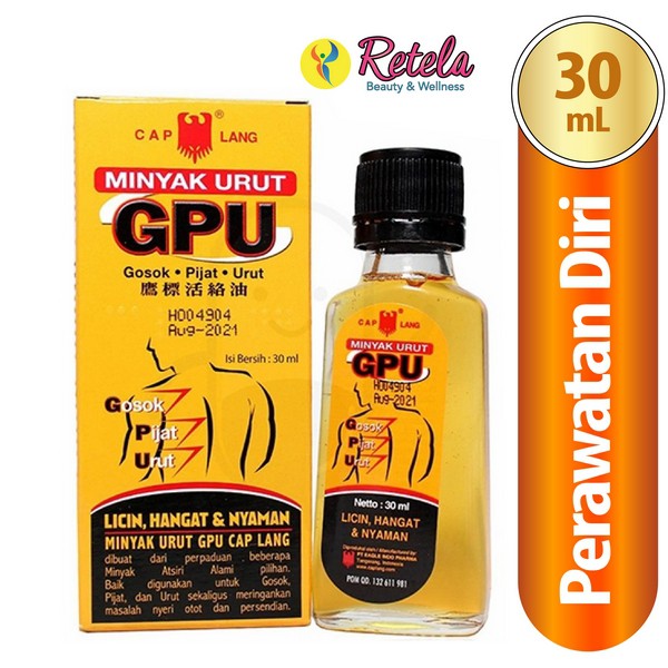 Jual Minyak Urut Gpu Cap Lang 30Ml / Minyak Urut Gpu / Obat Gosok ...