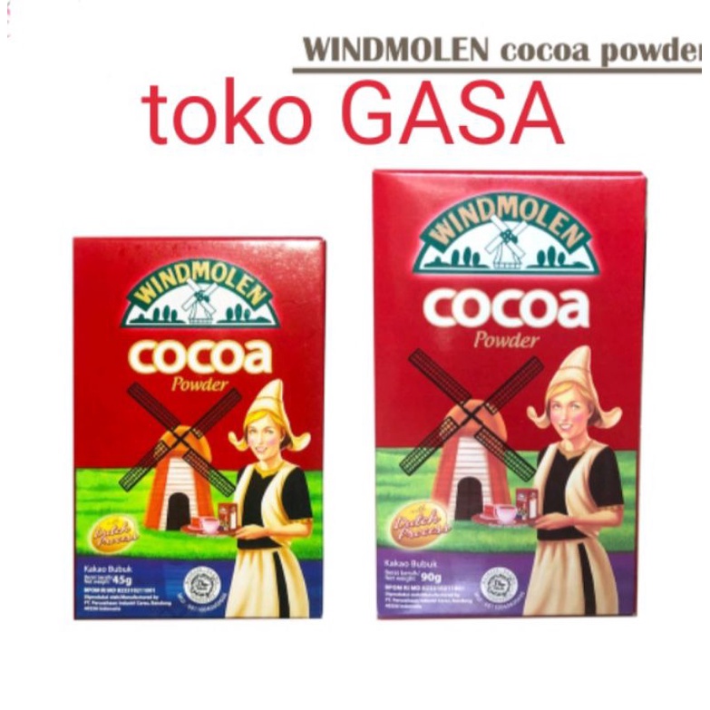 Jual windmolen tepung coklat cocoa powder windmolen - ROMAN/bubuk ...
