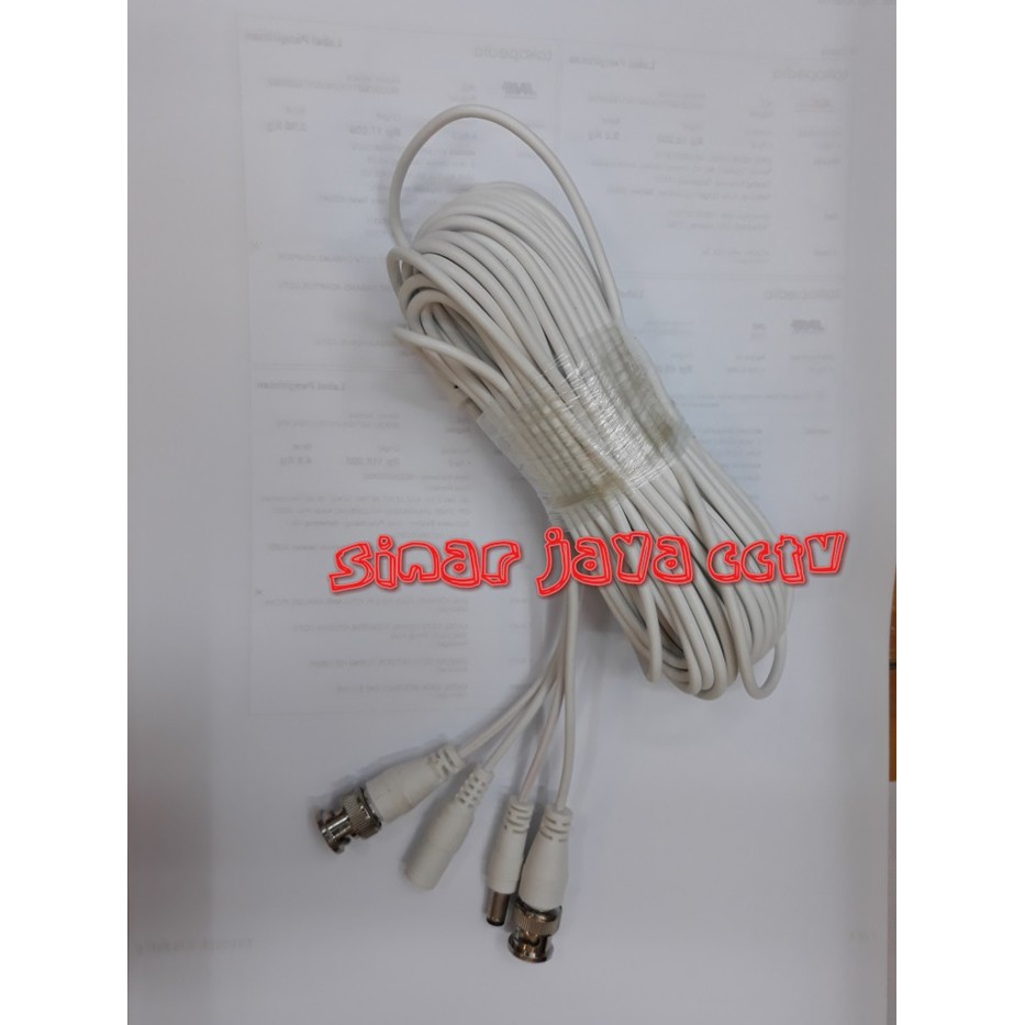 Jual KABEL CCTV JADI KHUSUS CCTV 20M(TGGL PAKE AJA) | Shopee Indonesia