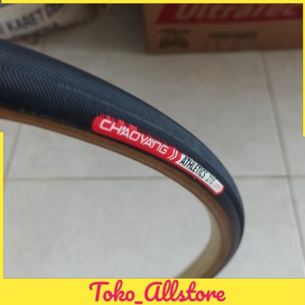 Jual ban luar chaoyang Athletics 270 700c 220 Tpi tubular tire sepeda road bike fixie | Shopee ...