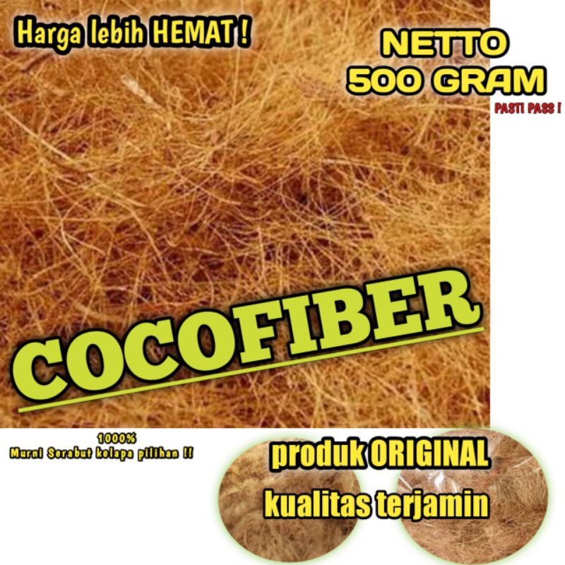 Jual Coco Fiber / Sabut Kelapa / CocoFiber Media Tanam | Shopee Indonesia