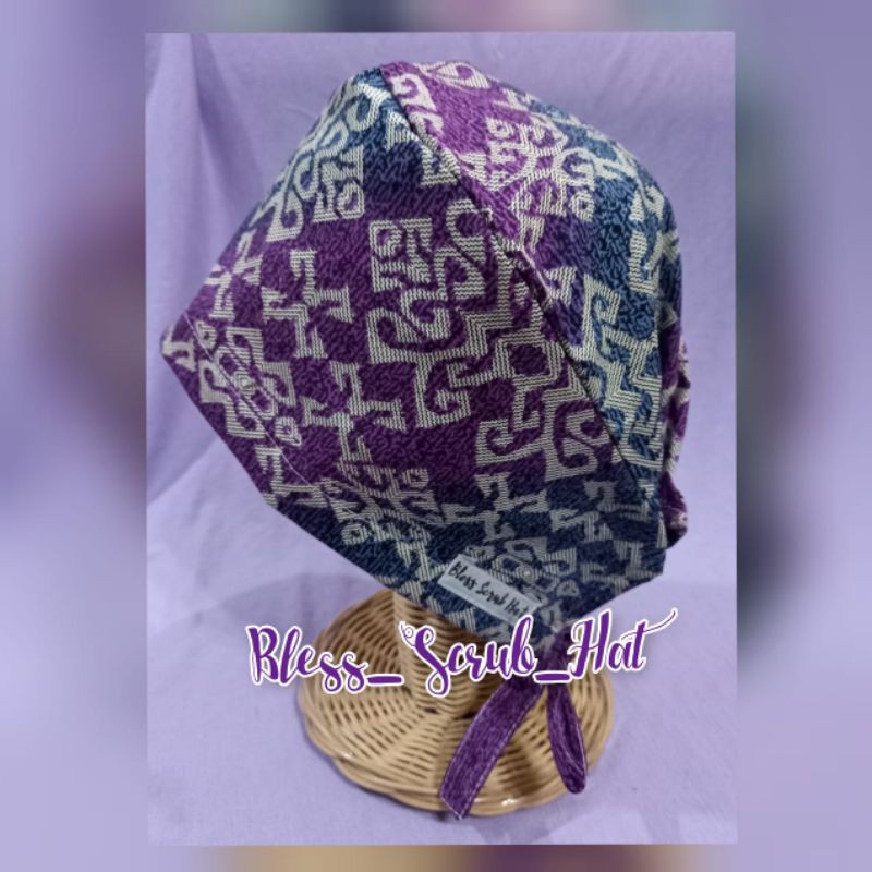 Jual Topi Bedah / Nurse Cap/ Sugical cap/ Topi Motif/Batik | Shopee ...