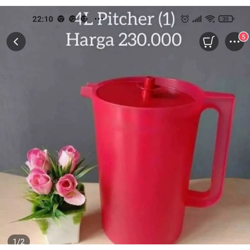 Jual pitcher/teko 4 lt | Shopee Indonesia