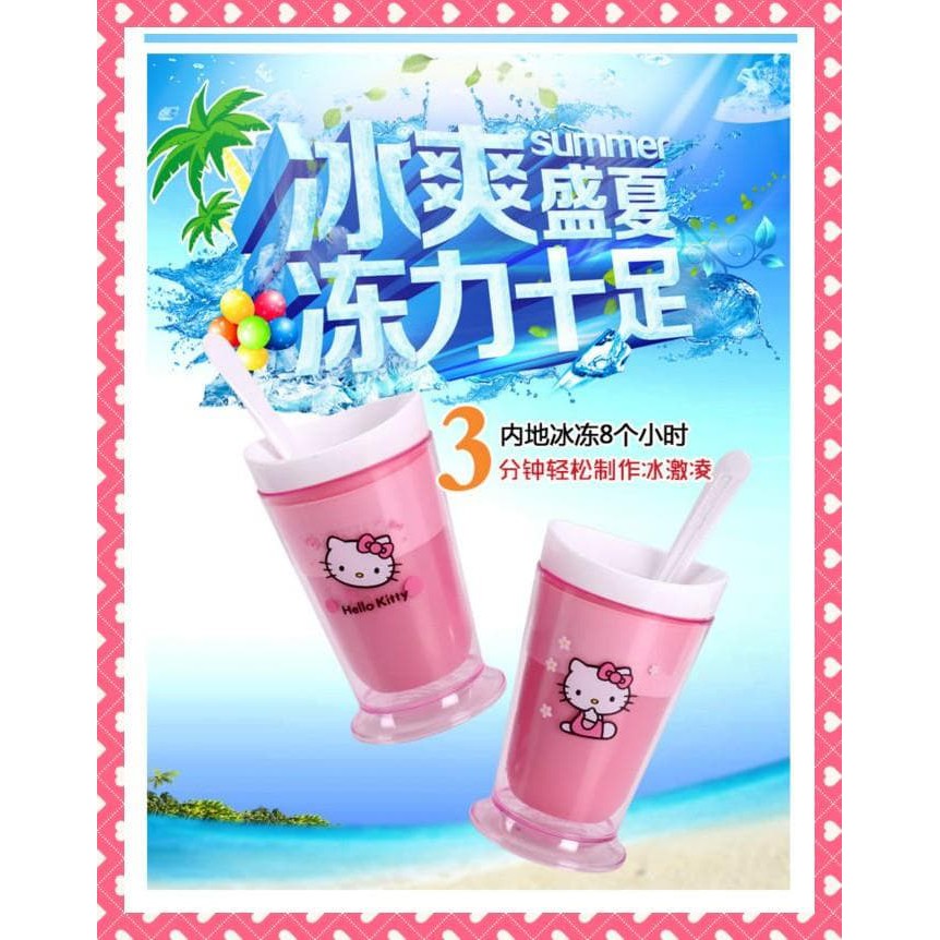 Jual ZOKU Slush Ice Cream & Shake Maker Slushies Gelas Magic Hello ...