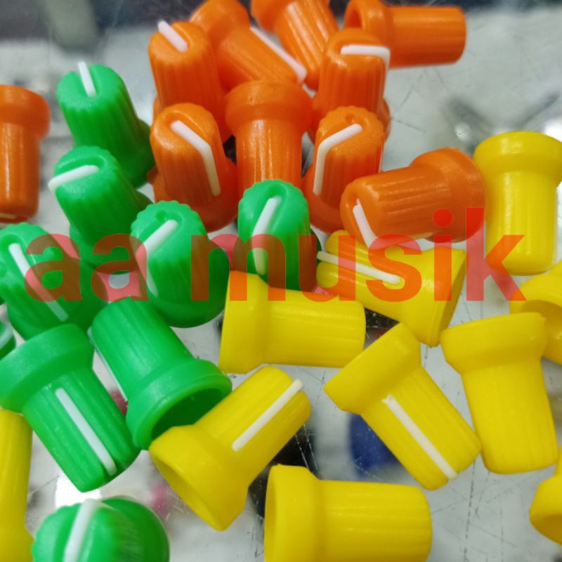 Jual KNOP BUAT MIXER AUDIO/TOMBOL BUAT POTENSIO MIXER WARNA WARNI PER 10 BUAH | Shopee Indonesia