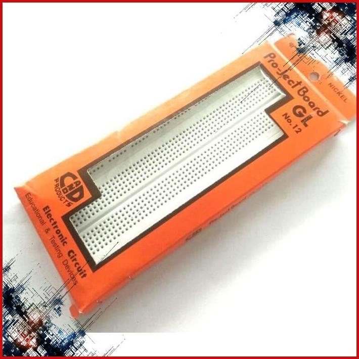 Jual Breadboard Protoboard Projectboard GL-12 untuk Praktikum ...