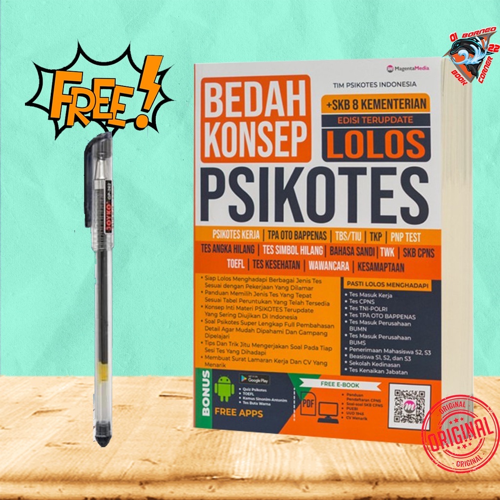 Jual BUKU PSIKOTES : BEDAH KONSEP LOLOS PSIKOTES | Shopee Indonesia Jual BUKU PSIKOTES : BEDAH KONSEP LOLOS PSIKOTES | Shopee Indonesia