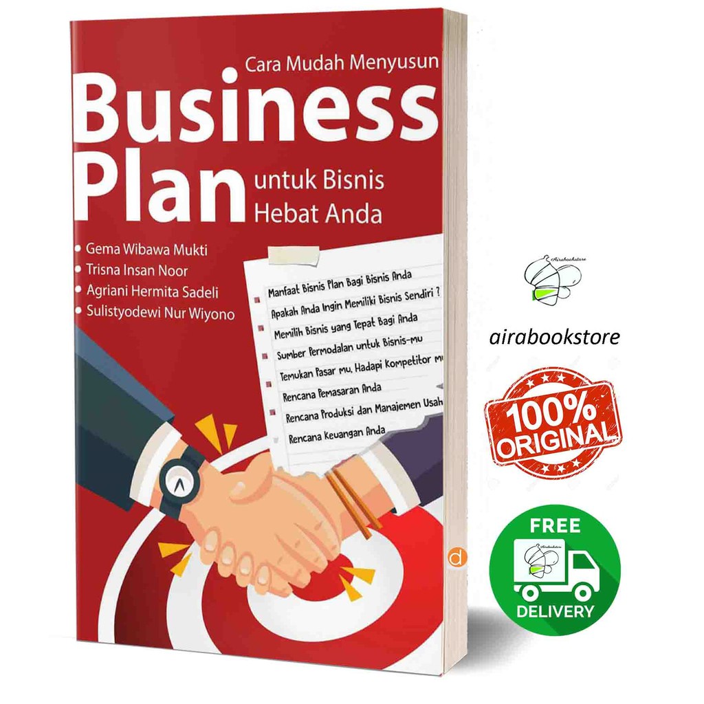 Jual Buku Cara Mudah Menyusun Business Plan untuk Bisnis Hebat Anda - DP02343A - ORIGINAL ...