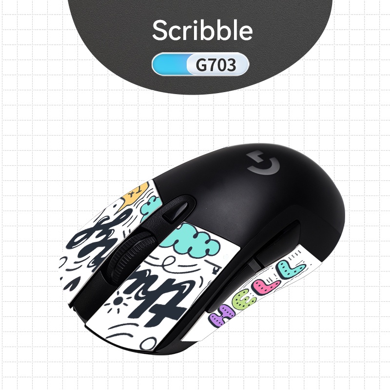 Jual Stiker Anti Selip Logitech Mouse untuk G102 G304 G403 G603 G703 kulit warna warni Tahan ...