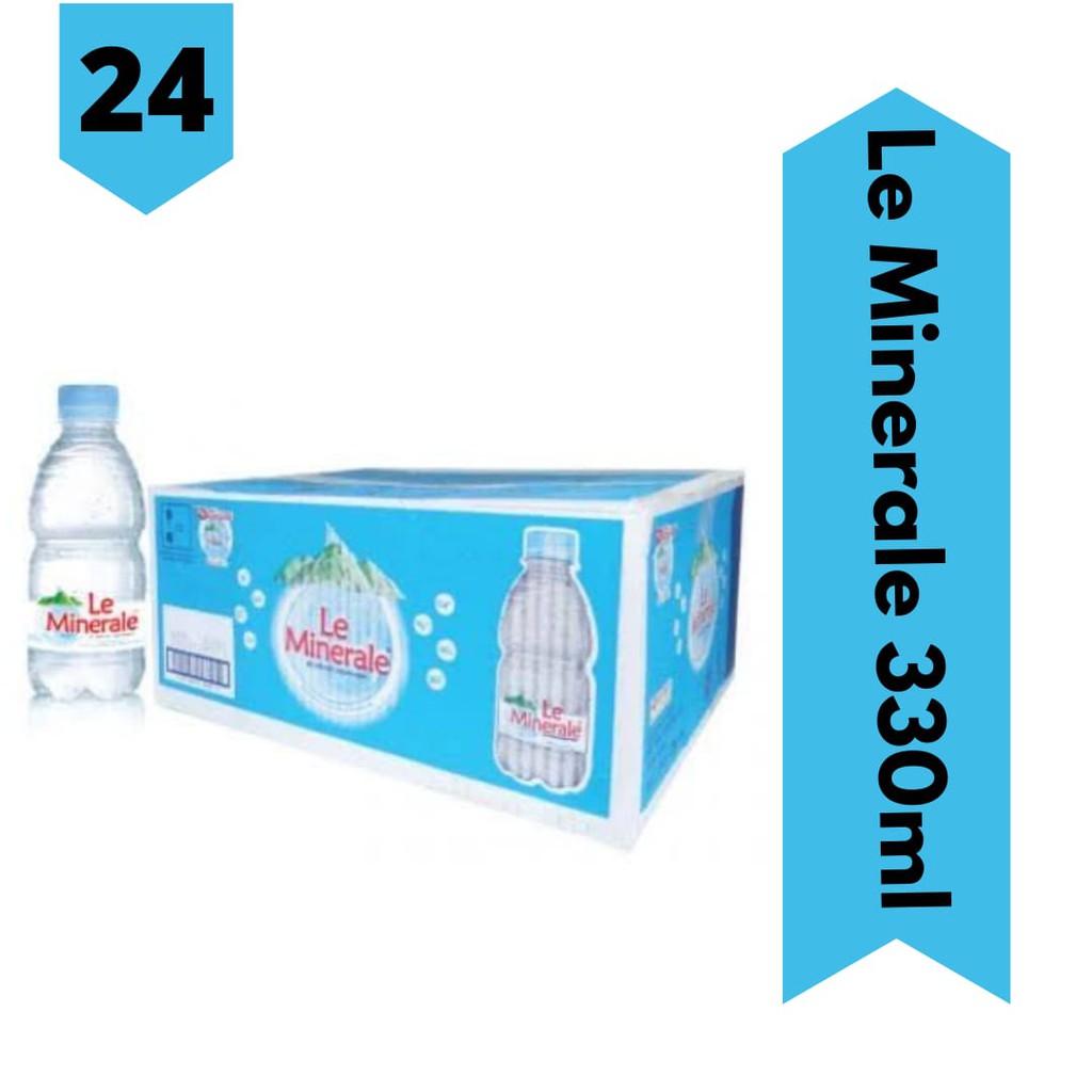 Jual Air Mineral LE MINERAL | LE MINERALE 330 ML 1 DUS ISI 24 BOTOL | Shopee Indonesia