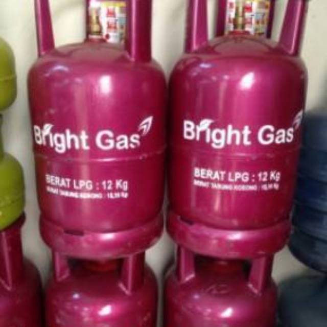 Jual Bright Gas 12 Kg isi / Gas Pink 12 Kg isi / Tabung Bright Gas ...