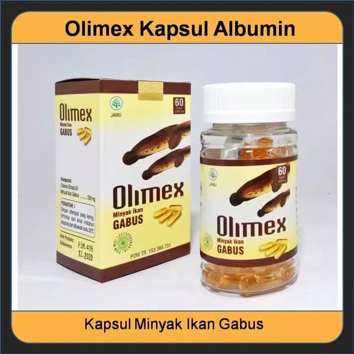 Jual Albumex 60 kapsul | Kapsul Minyak Ikan Gabus ( Albumin ) | Shopee ...