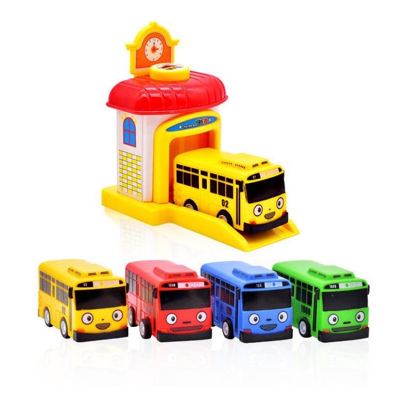 Jual Toya Bus Garasi Set / Mainan Bis Toya Gani Lani Roki Pelontar Bus ...