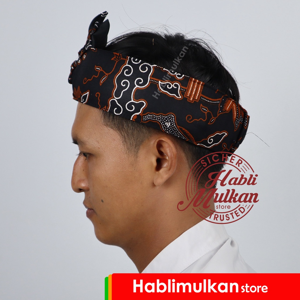 Jual Iket Kepala Tradisional Sunda Jawa Batik Singo Barong Bukan ...