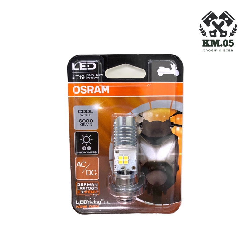 Jual LAMPU BOHLAM LED OSRAM MATIC/BEBEK (PUTIH) ORIGINAL 100%!! | Shopee Indonesia