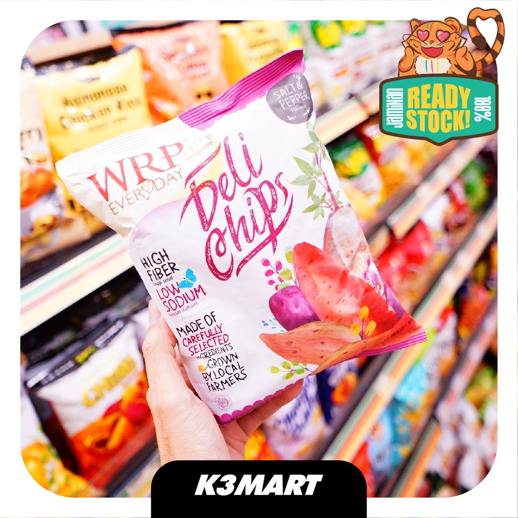Jual Wrp Deli Chips Salt & Pepper 40gr | Shopee Indonesia