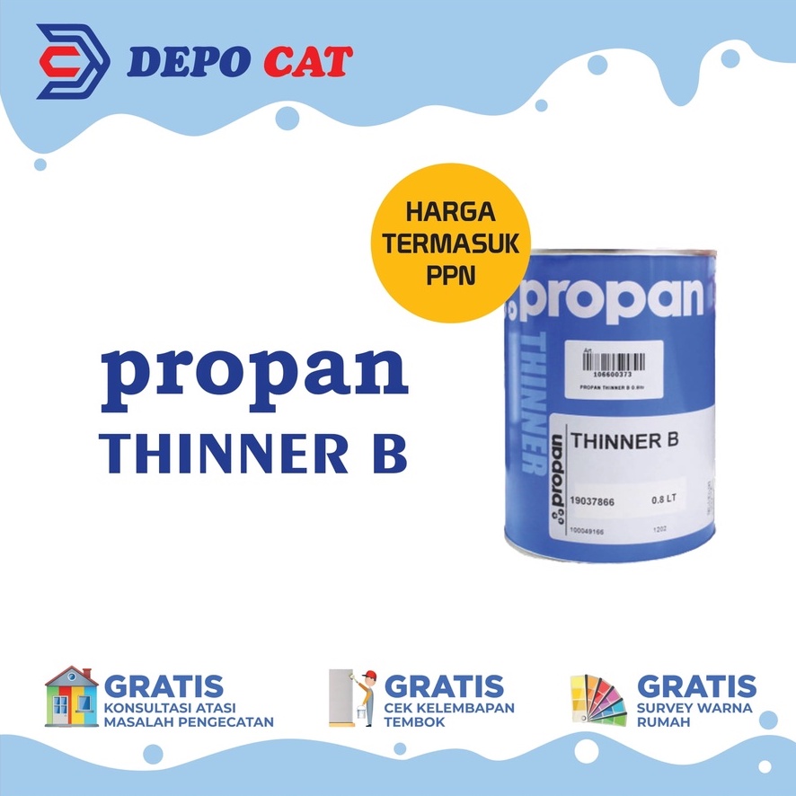 Jual Thinner B Propan | Pengencer Cat Minyak Berbahan Alkyd | Shopee ...