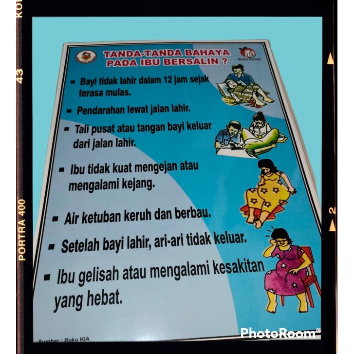 Jual Poster Tanda Bahaya Ibu Bersalin 9K dan banyak lainnya | Shopee ...