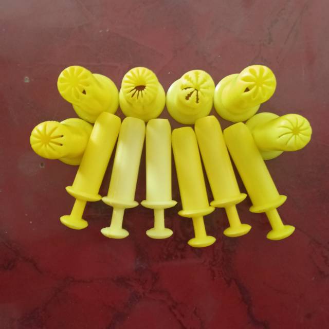 Jual spuit sodok nastar / spuit dorong / spuit topi / alat dekorasi kue ...