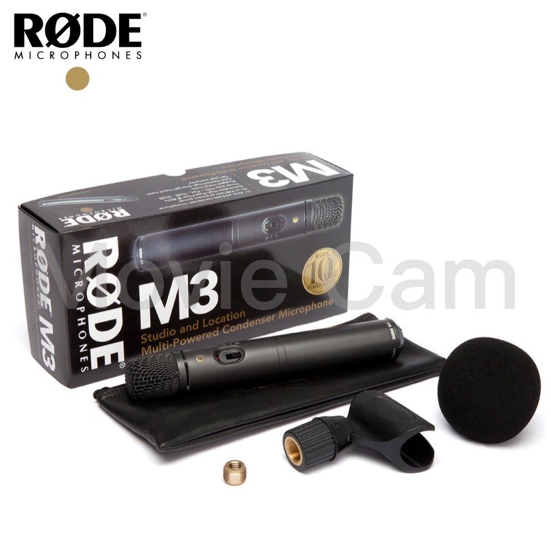 Jual Rode M3 Versatile End-Address Condenser Microphone | Shopee Indonesia