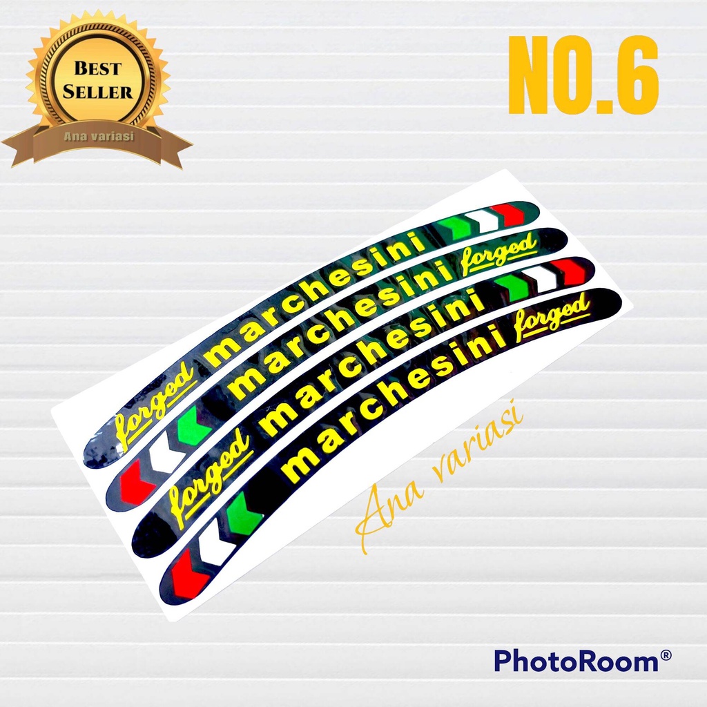 Jual stiker Lis velg motor Thailand reflective Lis velg motor takasago ...