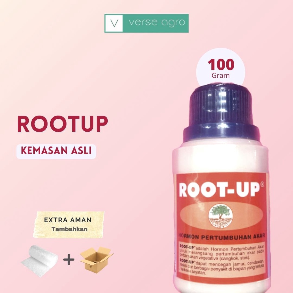 Jual ROOT-UP BOTOL Hormon Percepat Pertumbuhan Akar Stek Batang Tanaman ...