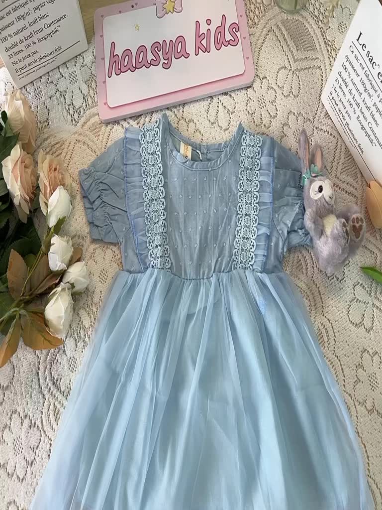 Jual Haasya Kids 0-4 Tahun Gaun gadis di musim panas rok asing rok kasa ...