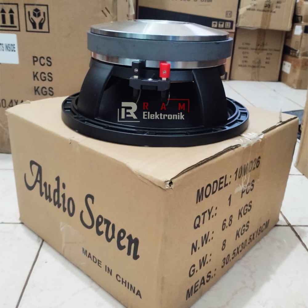Jual Komponen Componen Speaker Audio Seven 10 Inch 10MD26 ORIGINAL ...
