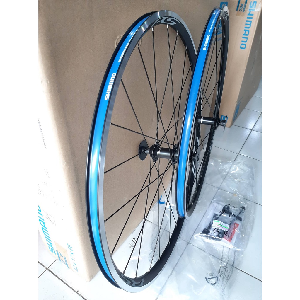 Jual WHEELSET SHIMANO RS100 Clincher 11 speed 20-24 Hole 700c RIM BRAKE ...
