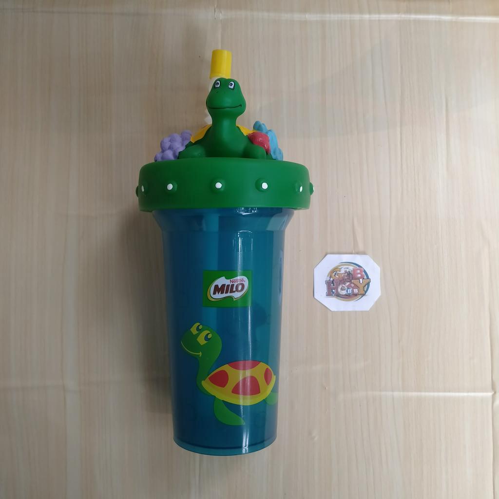 Jual Botol Tempat Minum Tumbler Milo Kura Kura Figure | Shopee Indonesia