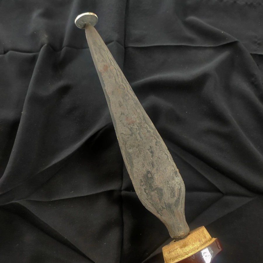 Jual Tombak Brojoguno Godong Dadap Pamor Pedaringan Kebak Sepuh ...