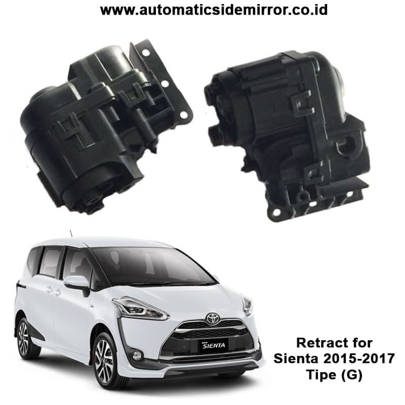 Jual Retract Mirror Kit Spion Lipat Elektrik Sienta G Switch Original ...