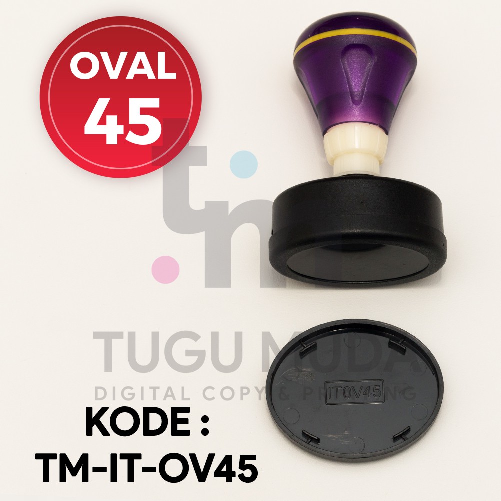Jual Gagang Stempel Flash OVAL 45 (30x45mm) - TM-IT-OV45 | Shopee Indonesia