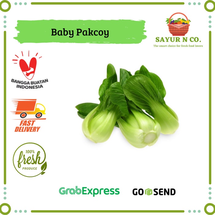 Jual Sayur Sawi Baby Pakcoy Pokcoy Segar | Sayur N Co Bekasi | Shopee ...