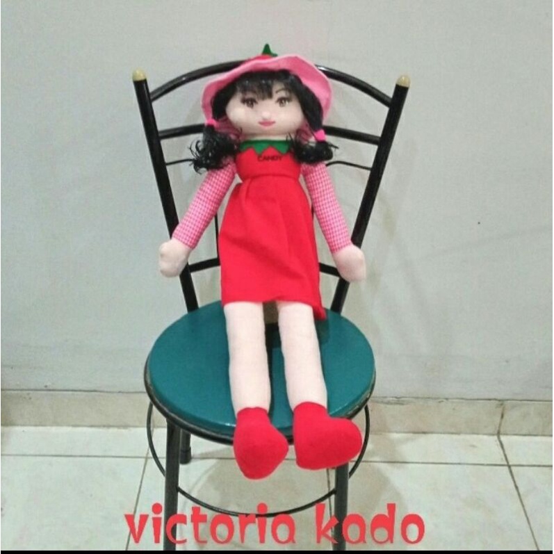 Jual Boneka candy cindy cantik cewek strowberry jumbo | Shopee Indonesia