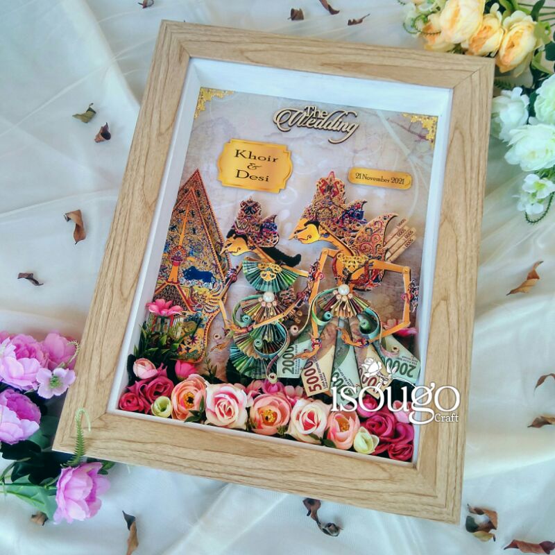 Jual Mahar Nikah Wayang Rama Shinta Ukuran Kaca 30x40 | Shopee Indonesia