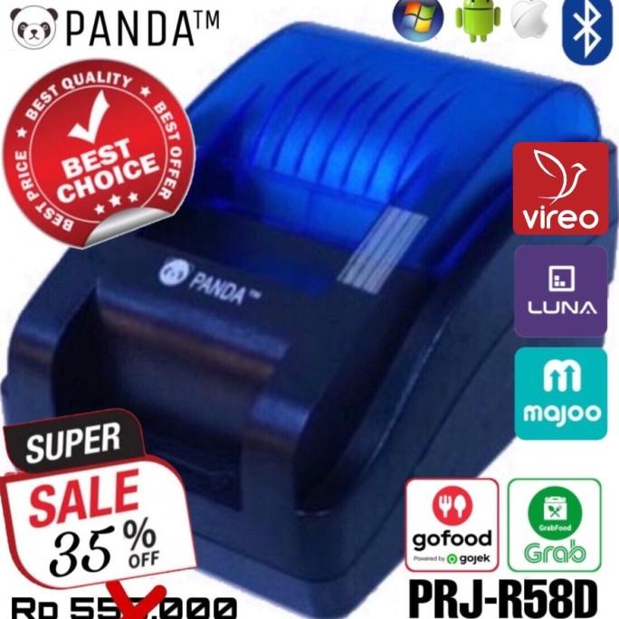 Jual PRINTER KASIR/PPOB THERMAL 58MM PANDA PRJ-R58D ANDROID (USB+BLUETOOTH) Termurah | Shopee ...