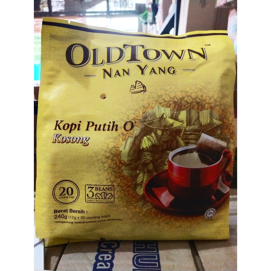 Jual Kopi Old Town Nanyang Kopi Putih O Kosong Isi 20 Import Malaysia ...